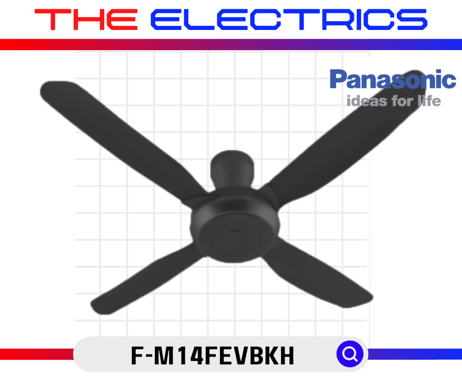 PANASONIC 56" 4 BLADES CEILING FAN F-M14FEVBKH / F-M14FE | Lazada