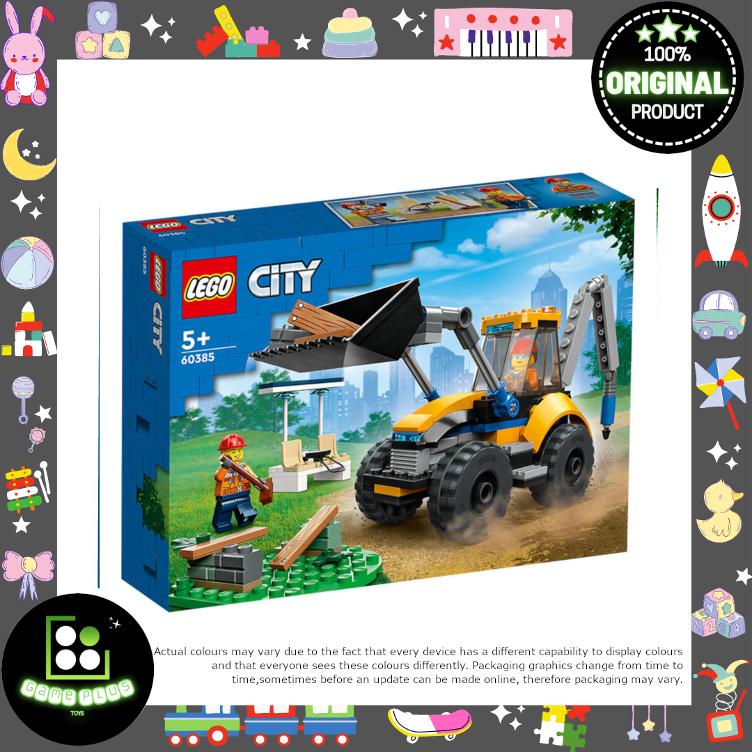 LEGO City 60385 Construction Digger | Lazada