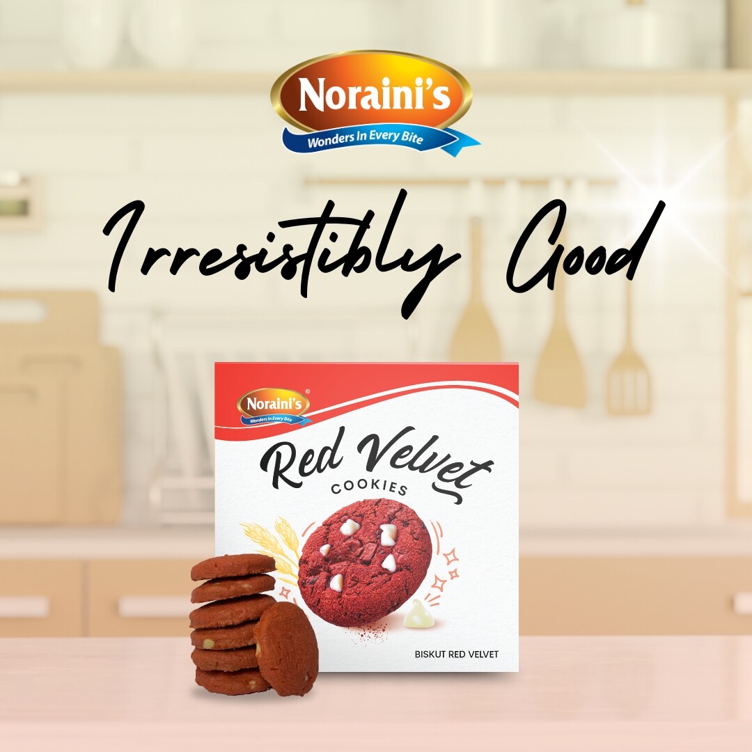 NORAINI'S RED VELVET COOKIES 80GM | Lazada