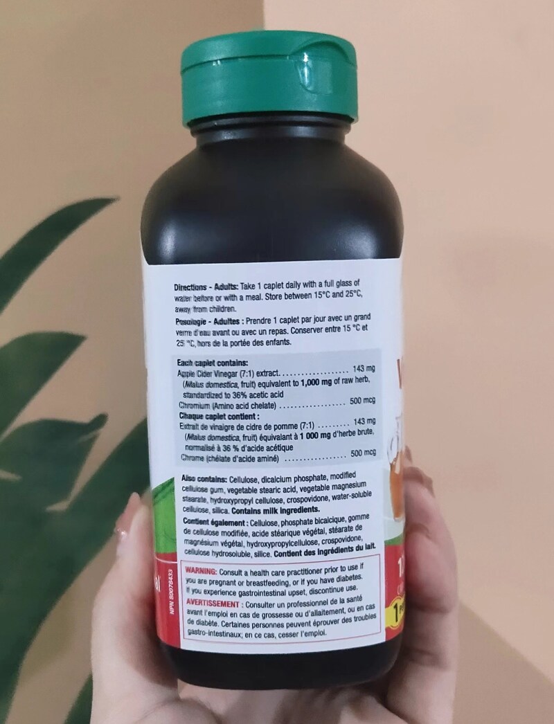 Spot Canadian jamieson bodybuilding raw apple cider vinegar malic acid ...