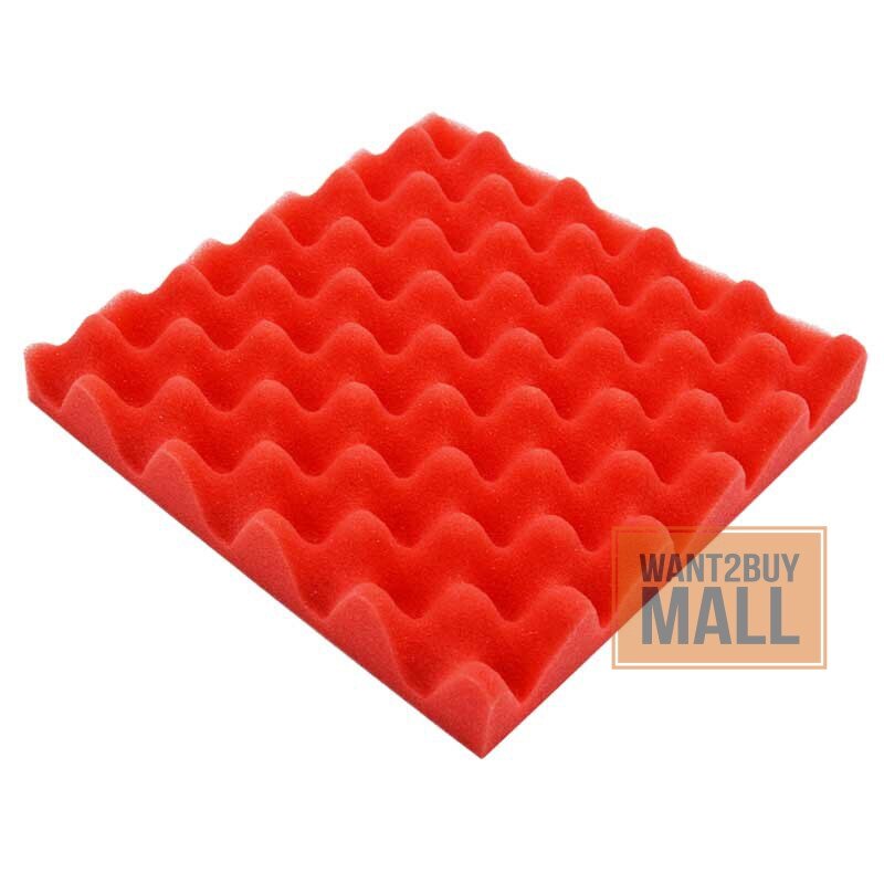 🇲🇾 30x30x5cm Soundproof Sponge Span Egg Shape Sound Absorption Panel ...