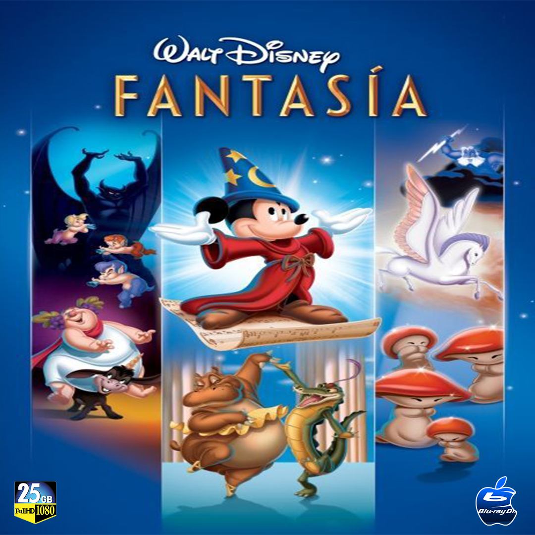 BLURAY Cartoon Movie Fantasia The Original Classic - Anime | Lazada