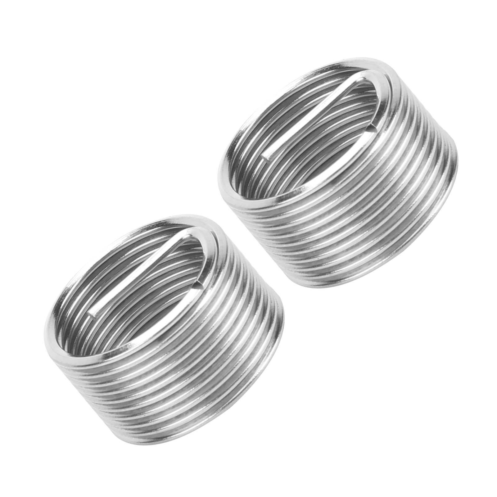 ASHATA Wire Thread Insert 10Pcs Stainless Steel Wire Thread Insert ...