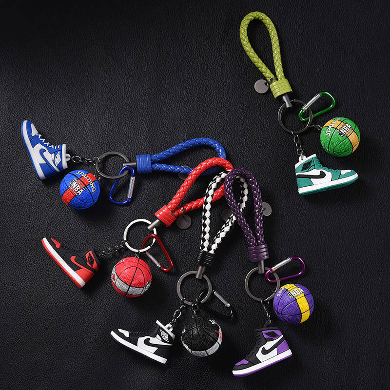 NBA Mini Aj Basketball Shoes Keychain Creative Small Shoes Model ...