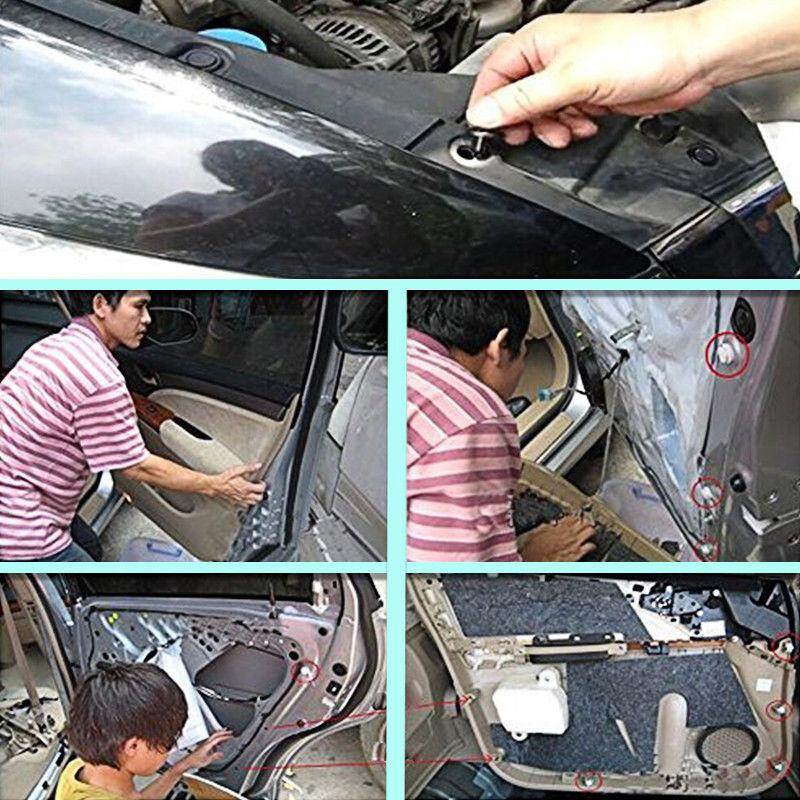 [MotorUP] หมุดยึดกันชน หมุดพลาสติกสำหรับติดรถยนต์ 500ชิ้น - MotorUP ...