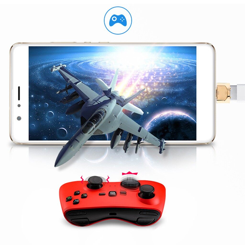 ♥มีสินค้า + ฟรี♥Micro USB USB ตัวผู้ USB 2.0หญิงข้อมูล OTG Converter ...