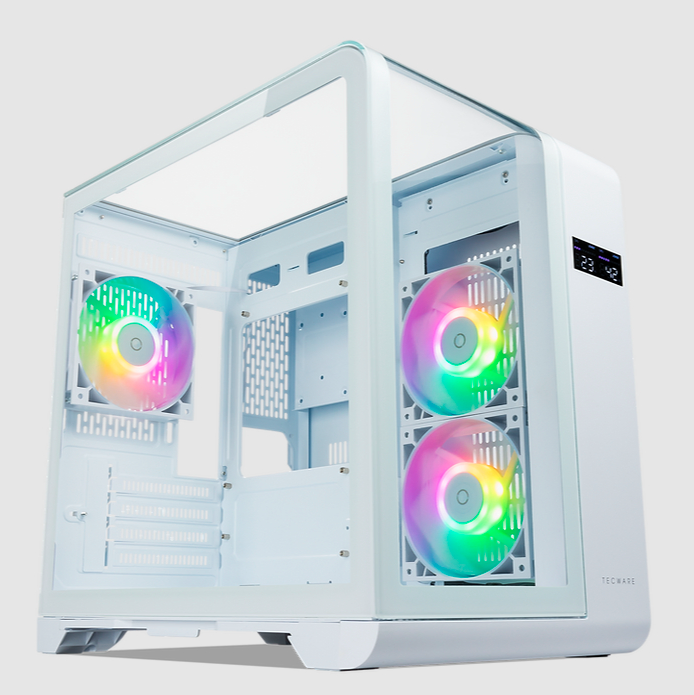 # TECWARE [Arc M/Arc] - Curved TG PC Case With CPU & GPU Temperature ...