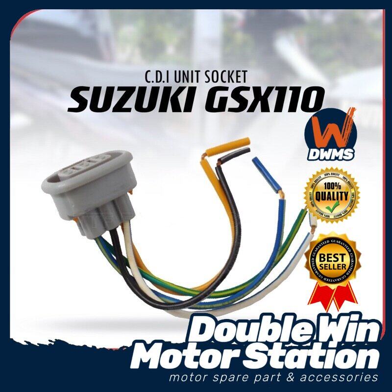 SUZUKI GSX110 CDI UNIT SOCKET C.D.I UNIT SOCKET GSX 110 | Lazada