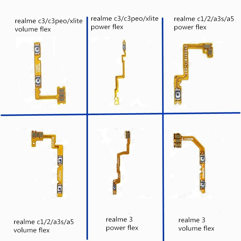 Power On Off Button For O ppo Realme 2 C1 C3 pro X lite A3S F1 Plus R9 ...