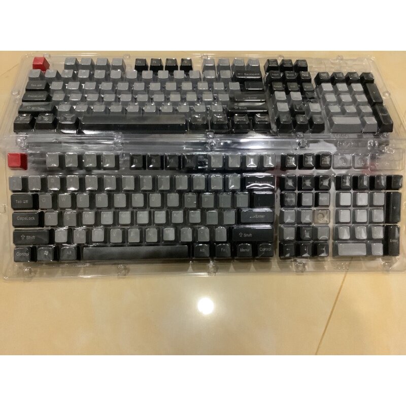 104 keys PBT Keycaps for Mechanical Keyboard Raindrop / Carbon / WZR ...