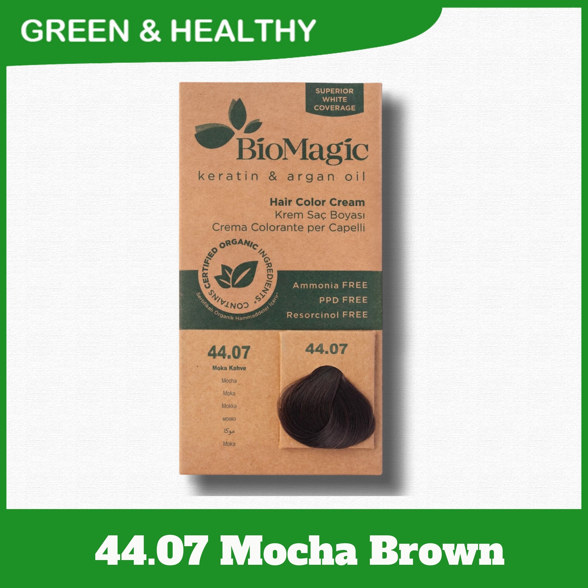 Biomagic Organic Hair Colour Cream | Lazada