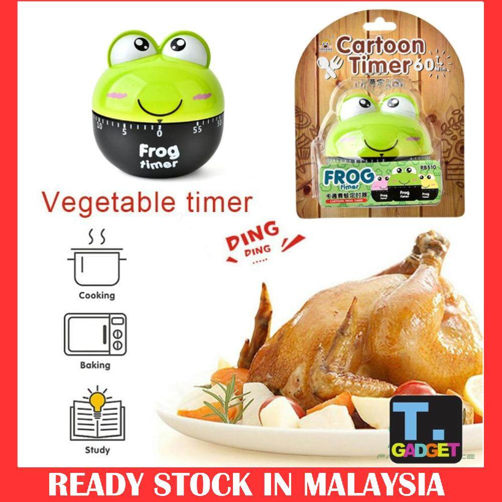 Cartoon Frog Timer Kitchen Cooking Mechanical Reminder Clock | Lazada