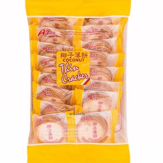 Silang (Black Sesame Thin Cracker/Coconut Thin Cracker/Lemon Cracker ...