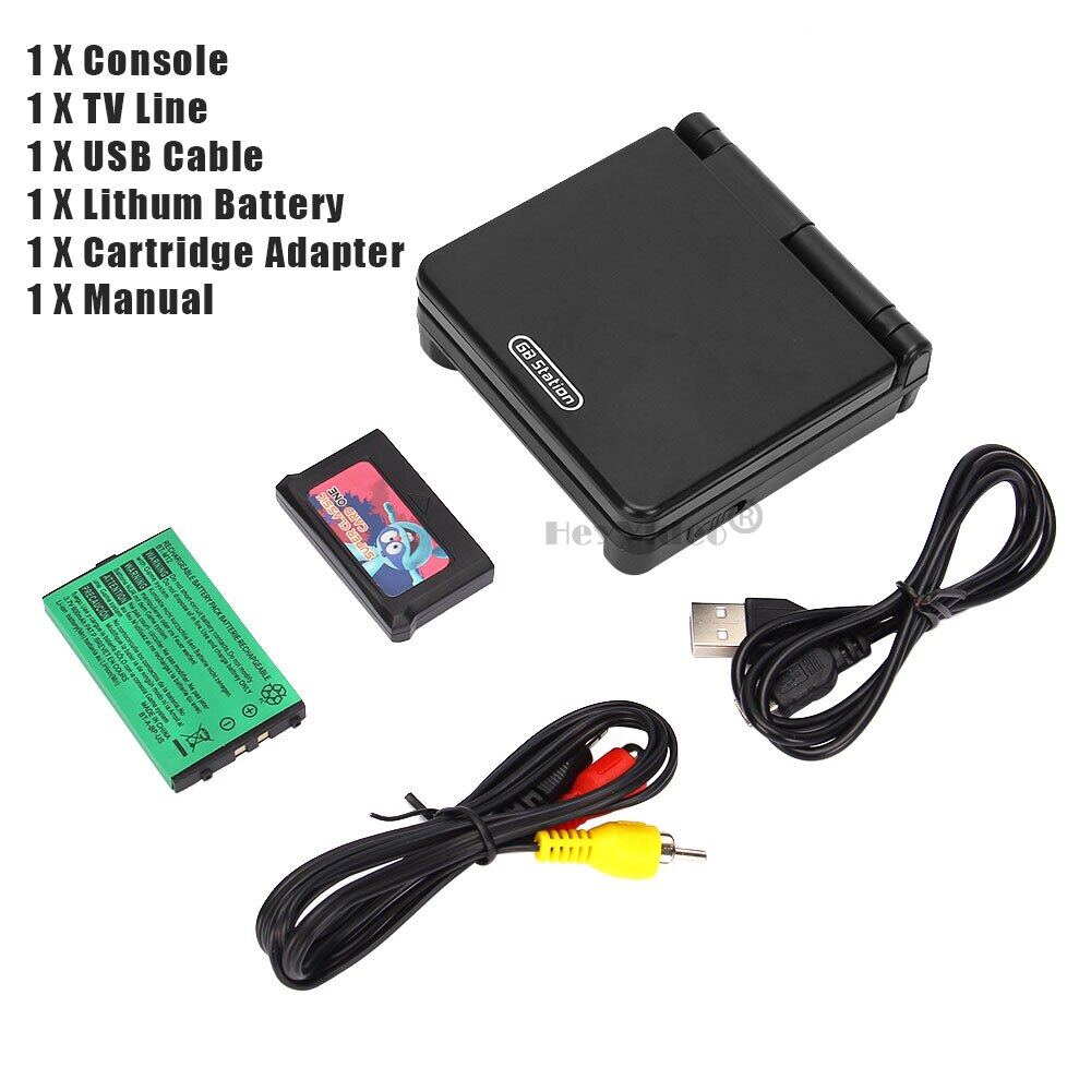 Mini Game Console GB Station Light Boy Handheld Game Player 8-Bit Game ...