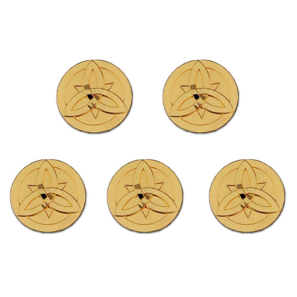XSUIMI Gold Coins Decoration Game Coin Model Toys Child Toy Cosplay ...