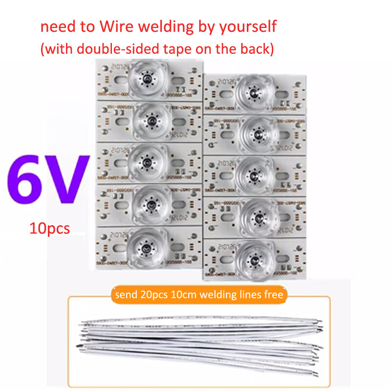10pcs/set factory cut backlight lamp 32-75 inch LCD TV universal LED ...