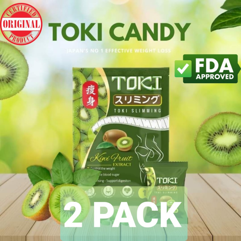 【1989 Health Home】 [100 Original ] TOKI slimming Candy:Easy Weight Loss | Lazada