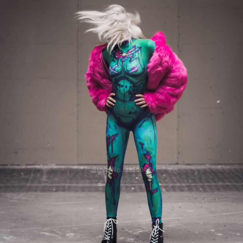 Scary Cosplay Costume for Women Halloween Carnival Party Gothic Devil ...