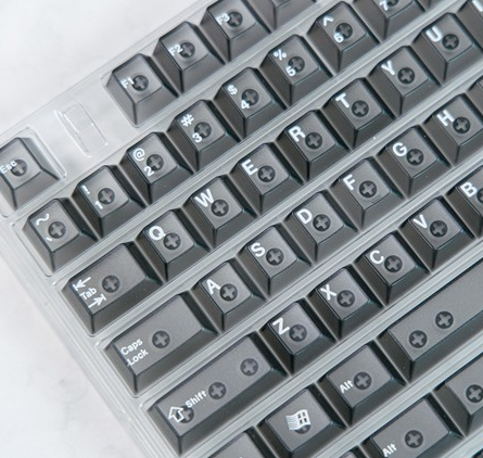 Lelelab Crystal SuperX Transparent Keycaps Cherry Profile ABS Keycap ...