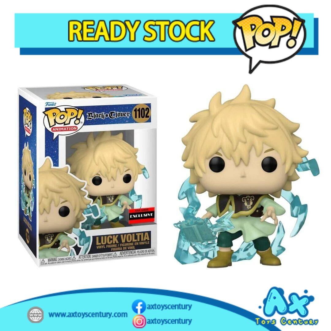 Funko Pop! Animation: Black Clover - Luck Voltia #1102 AAA Anime ...