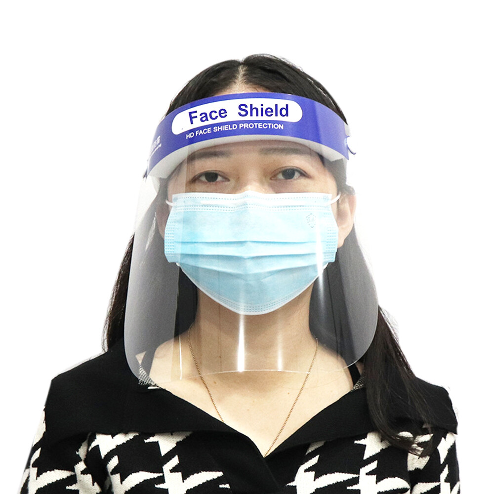 【Most Popular】Face Shield Reusable Transparent Safety Face Mask Antifog ...