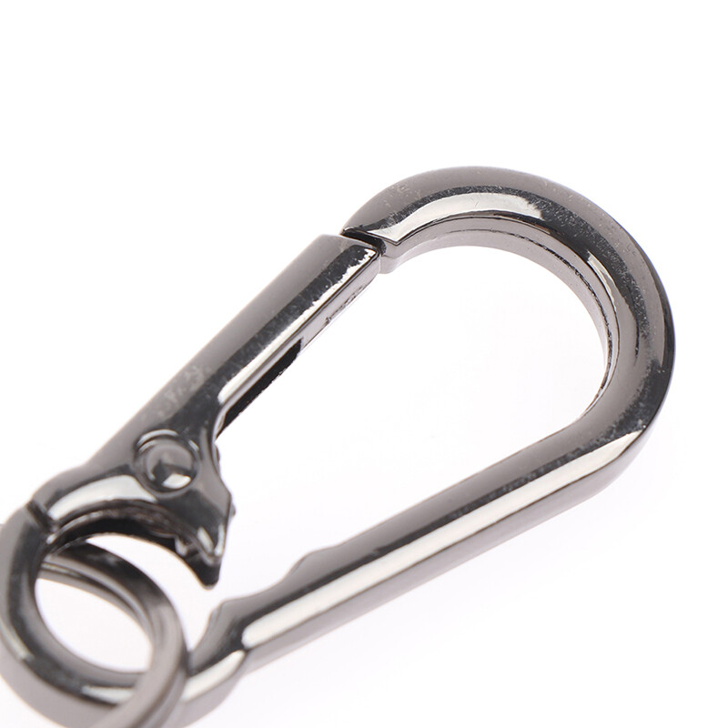 Guoda Car Keychain Stainless Steel Simple Carabiner Keychain Climbing ...