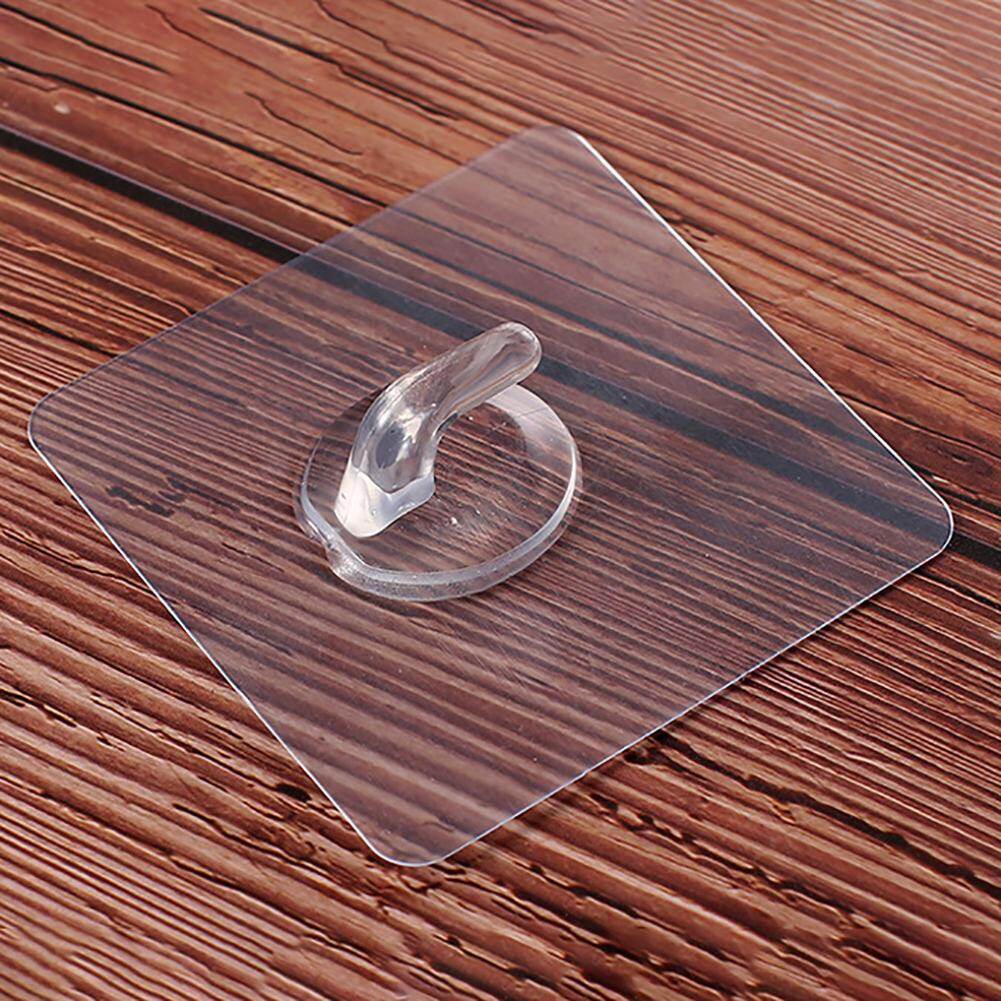 10Pcs Max 15KG Transparent Seamless Adhesive Strong Sticking Wall ...