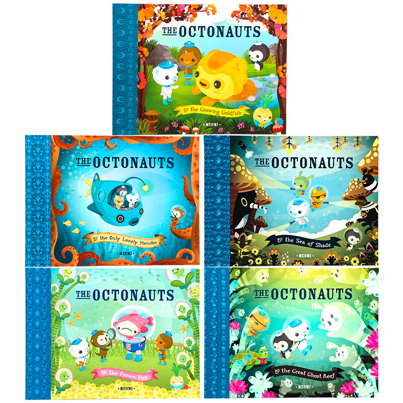 The Octonauts Underwater Adventures English Story Books | Lazada