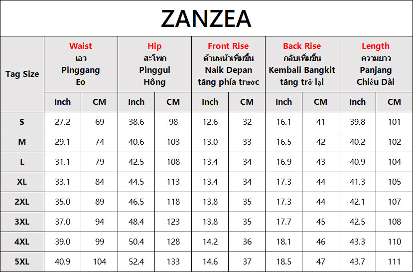 ZANZEA ออฟฟิศอย่างเป็นทางการสไตล์เกาหลีสำหรับผู้หญิงกางเกงสตรีกางเกงขา ...