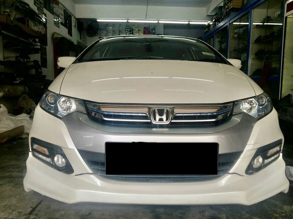 Honda Insight 2012 2013 2014 facelift mugen bodykit body kit front side ...