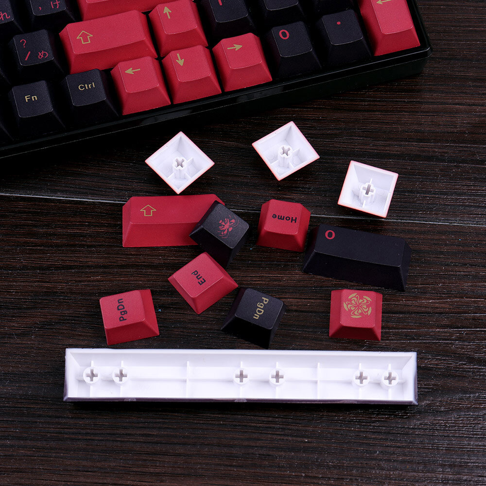 129 Keys GMK Higanbana Keycaps Set PBT Dye-Sublimation Personalized ...