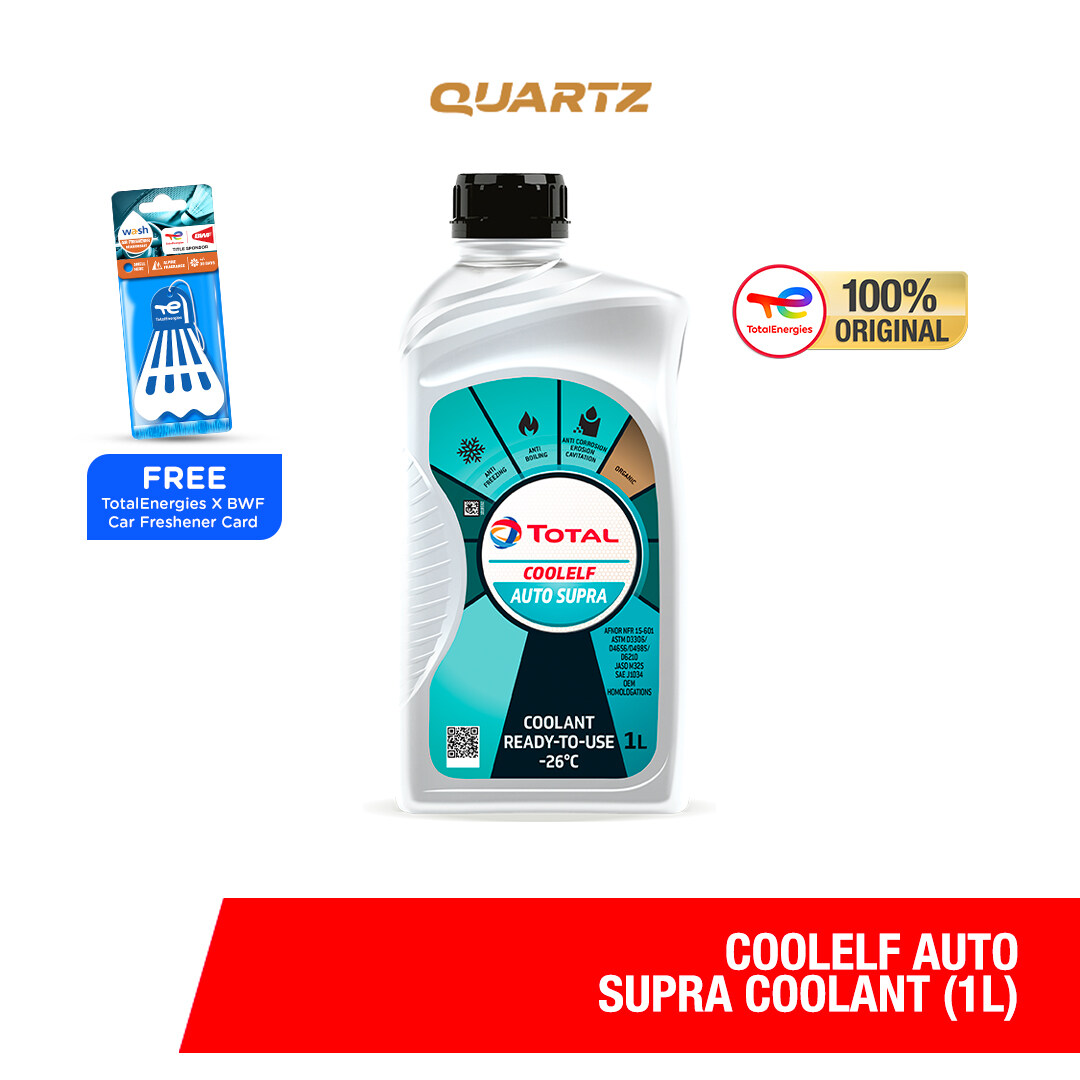 TotalEnergies Coolelf Auto Supra Coolant -26°C (1L) | Lazada