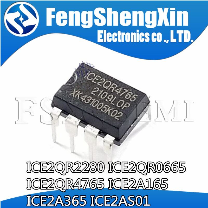 5ชิ้น ICE2QR2280Z ICE2QR2280 DIP 2QR2280Z DIP 7 ICE2QR0665 ICE2QR0665J ...