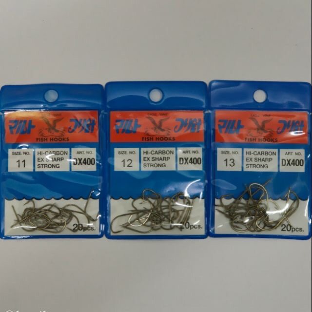 EAGLE WAVE HI-CARBON FISH HOOKS DX400 | Lazada