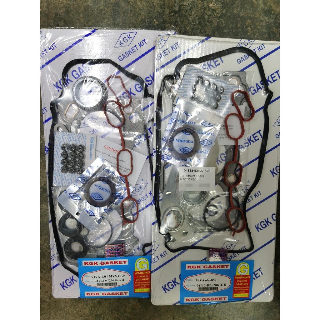 TOP GASKET PERODUA MYVI 1.0, VIVA 660,850,1.0 KGK JAPAN | Lazada