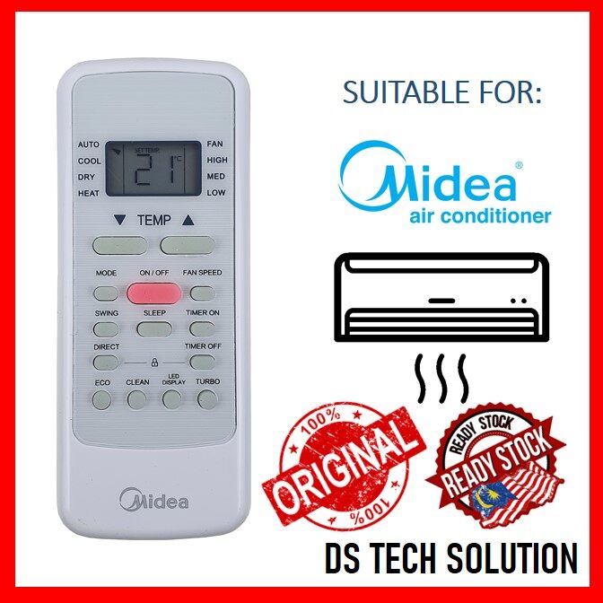[M'SIA STOCK] ORIGINAL AIR COND AIR CONDITIONER REMOTE CONTROL ...