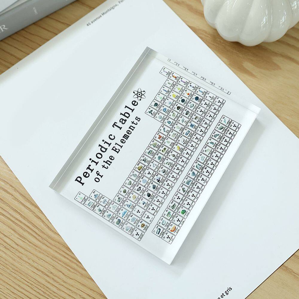 UJYU โปร่งใสอุปกรณ์การเรียนการสอนของขวัญเด็กโรงเรียนตารางธาตุองค์ประกอบ ...