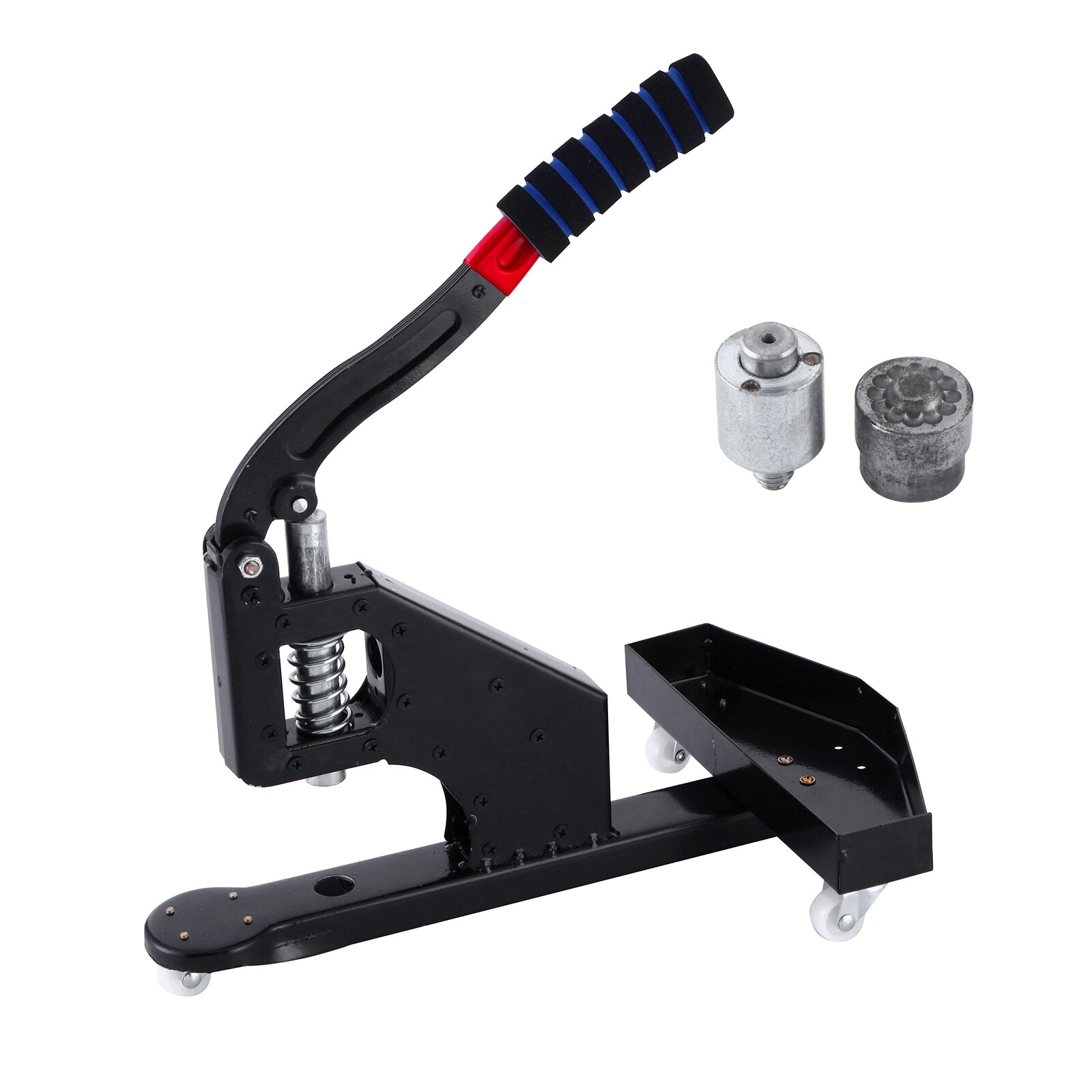 Universal Wheel Buckle Punching Machine + 2000Pcs Flower Buckle Gasket ...