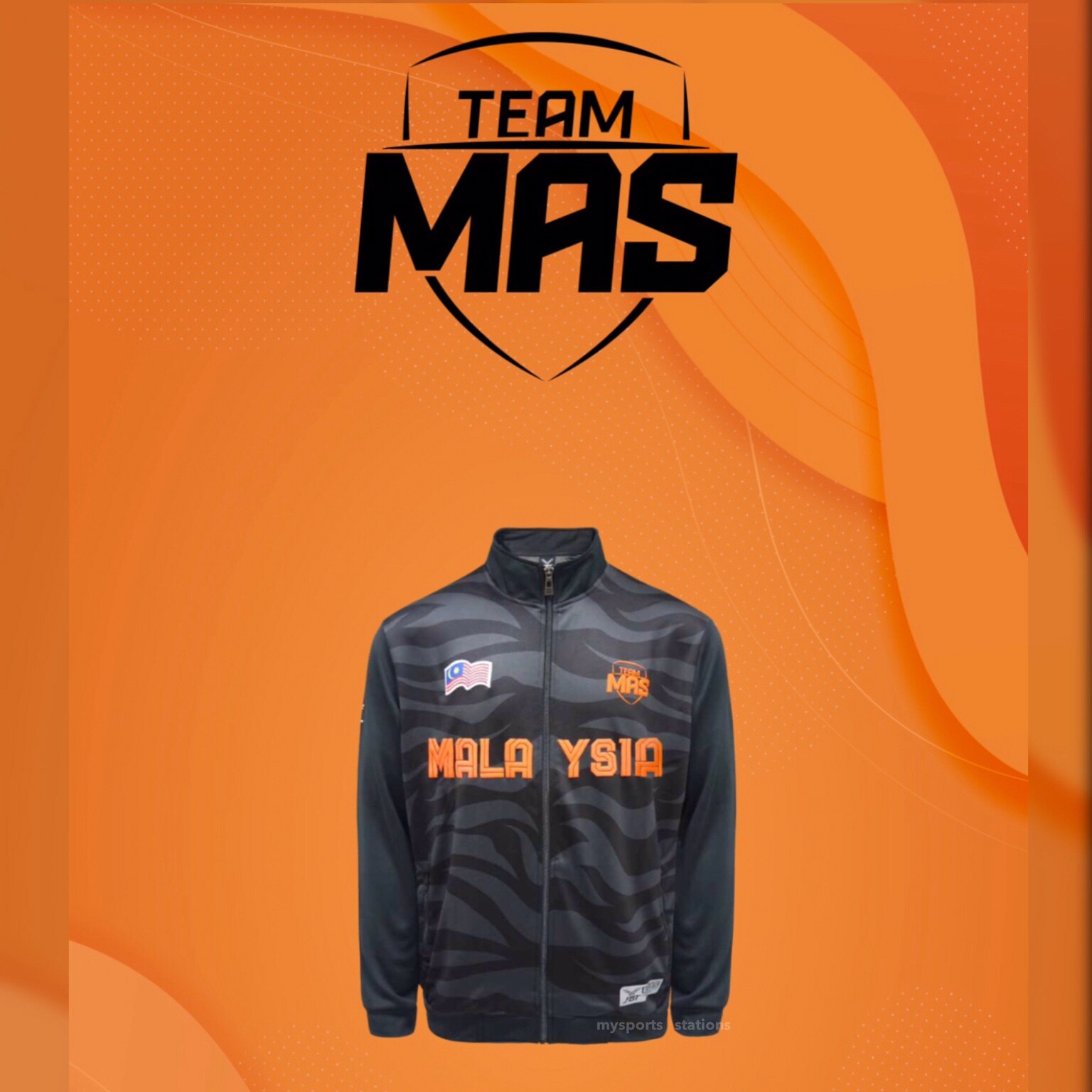 TEAM MAS DEMI MALAYSIA JACKET (LIMITED EDITION) 100% ORIGINAL (READY ...