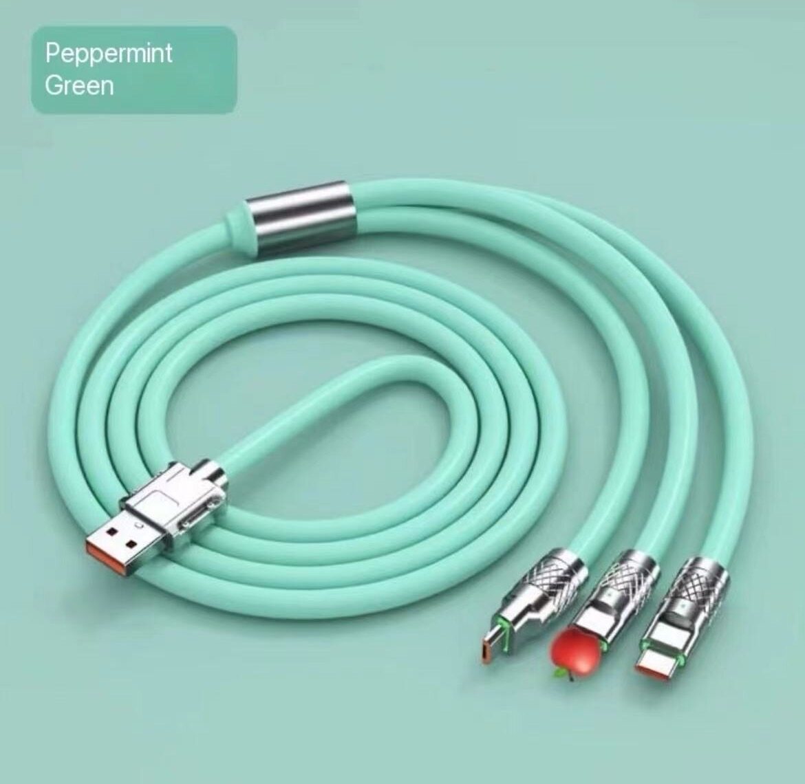 1.2M super fast charge 3-in-1 data cable fast charging bold charging ...