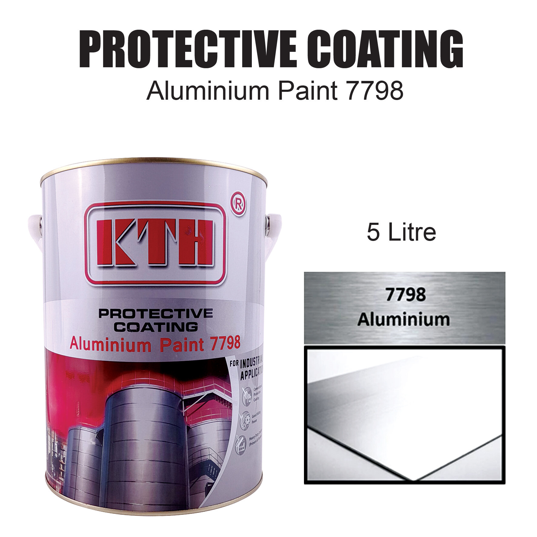 ALUMINIUM PAINT 7798 5L | Lazada