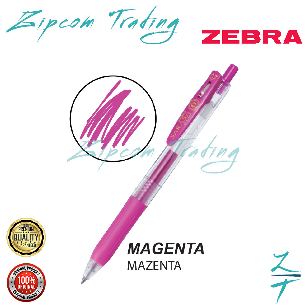 Zebra Sarasa Clip Gel Pens (JJ15) - 0.5/0.7/1.0mm | Lazada