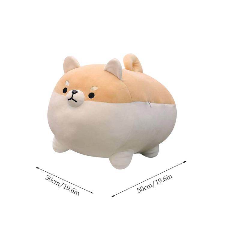 Doggo Shiba Corgi Plushieน่ารักตุ๊กตาผ้ากำมะหยี่ตุ๊กตาของเล่นสัตว์กอด ...