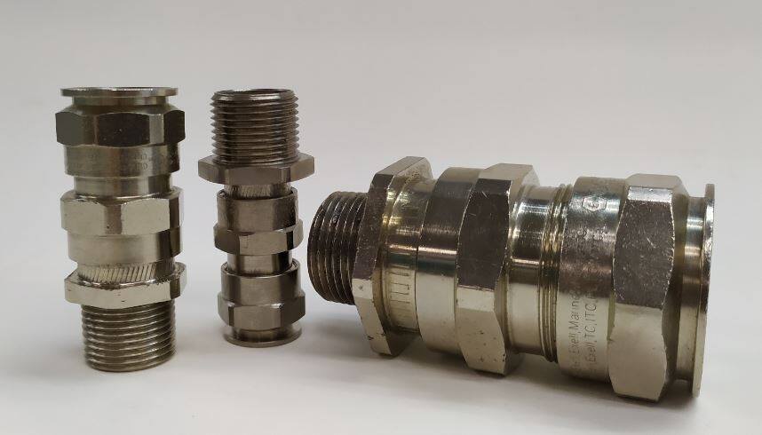 (AMPMECH) EATON /CAPRI EXD, EXE CABLE GLAND (UNIVERSAL), ADE4F, M20 ...