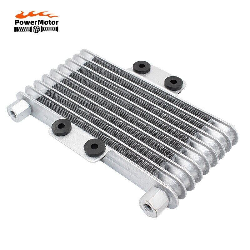 Motorcycle Oil Cooler Radiator Fit Cooling Engine Aluminum 125Ml For ...