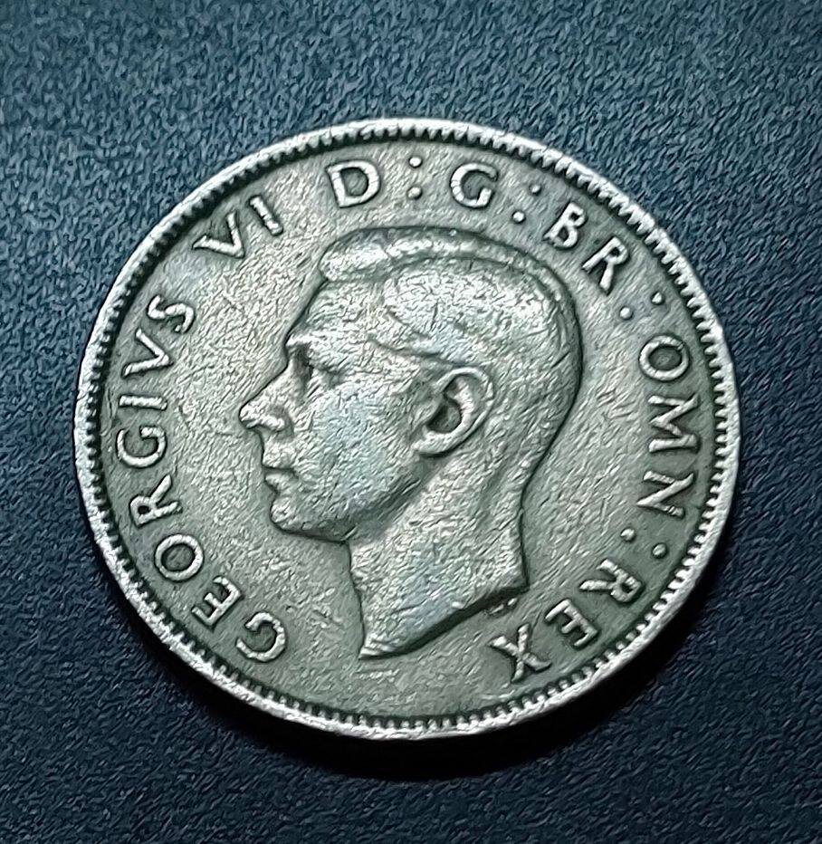 Vintage UK King George VI 2 Shilling 1948 | Lazada