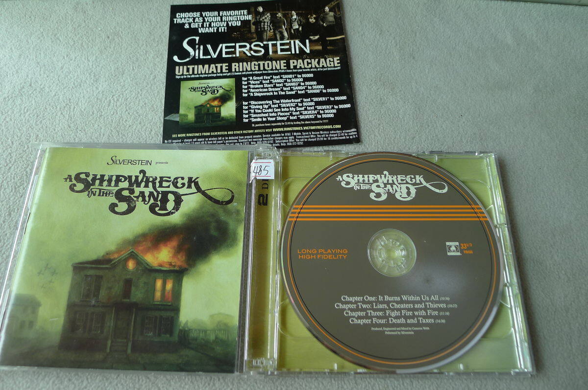 Genuine CD + DVD record punk rock band Silverstein | Lazada PH