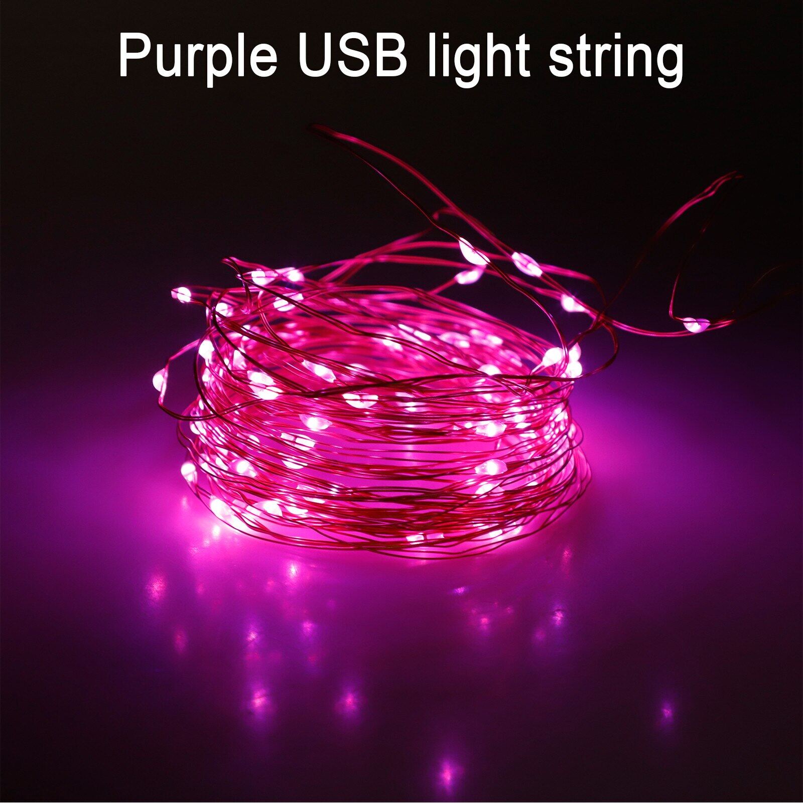 Ultraviolet Tape Lamp UV String 10M For DJ Fluorescence Party USB ...