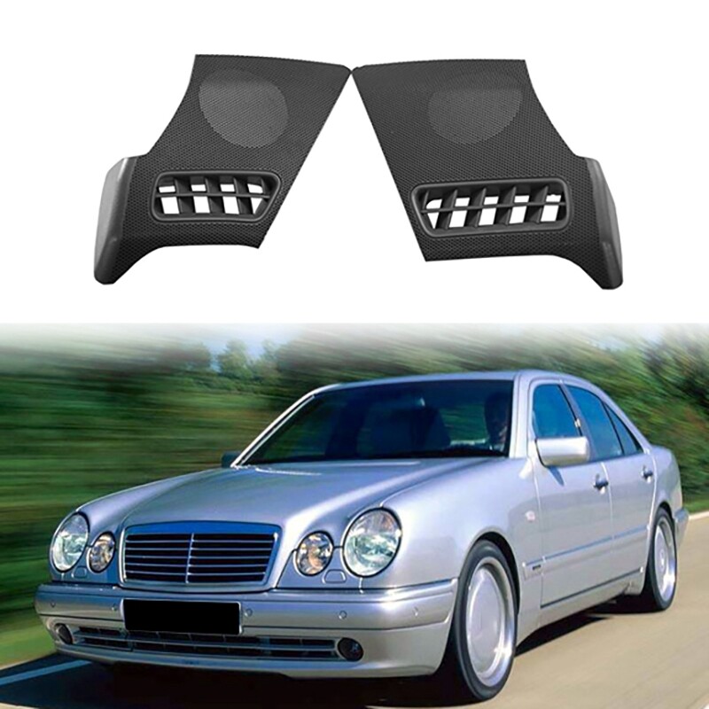 Car Dash Board R+L Side Air Vent Speaker Grill Cover for Mercedes Benz ...