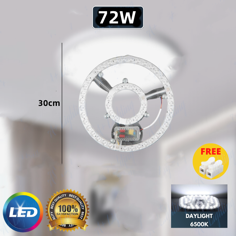 LED Panel Board 12W/18W/24W/36W/48W/72W ROUND LED MAGNET MODULE LIGHT CIRCULAR TUBE REPLACEMENT ...